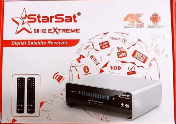 Starsat X2 Extreme 4K UHD Android 9 Receiver, Forever Pro Server ...